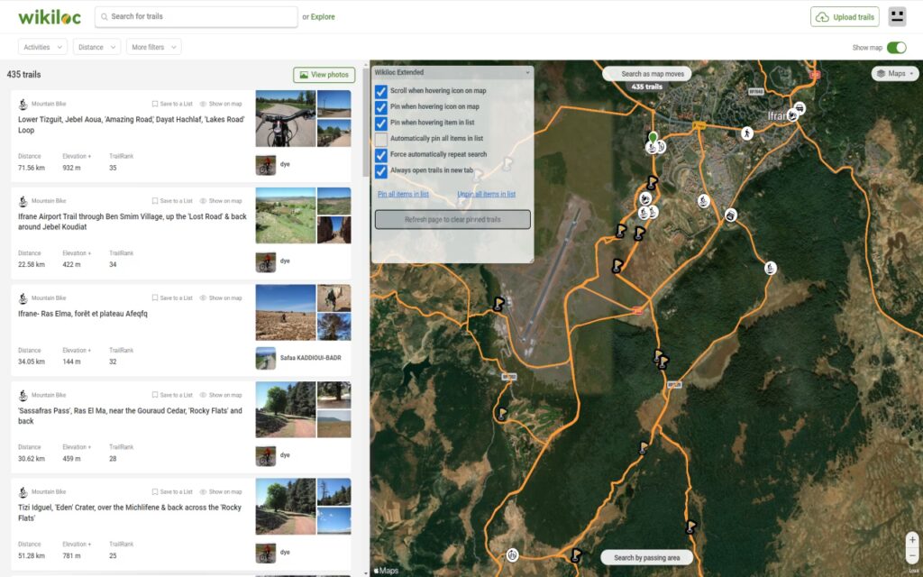 Wikiloc a Google Maps: Exportando Rutas | Interbike